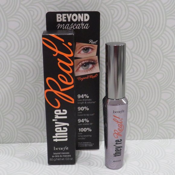 Benefit | Makeup | Benefittheyre Real Beyond Mascara Black Nwb | Poshmark
